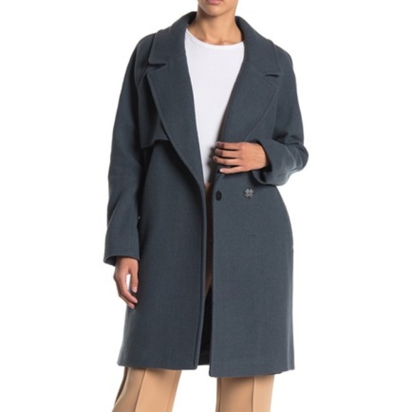 Andrew Marc | Jackets & Coats | New Andrew Marc Wool Blend Coat 4 ...